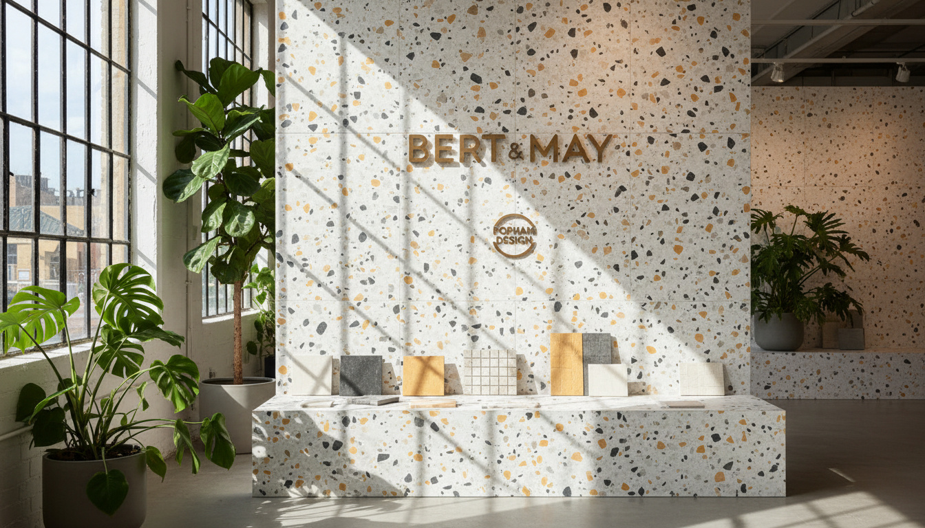 Bert & May Spotlights Popham Design Terrazzo Collection at New London ...